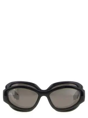 Balenciaga Superbusy Round Sunglasses - Black