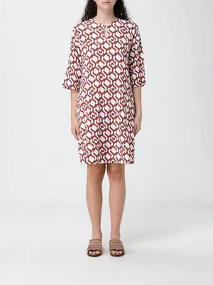 Max Mara Graphic Print Mini Dress - Multicolor