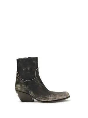 Balenciaga Memphis Ankle Boots - Black