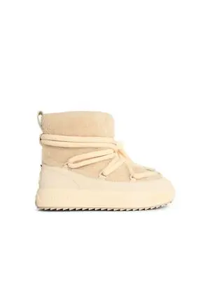 Moncler Altive Mid Snow Boots - Cream
