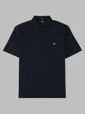 BOSS Polo Con Logo - Blue