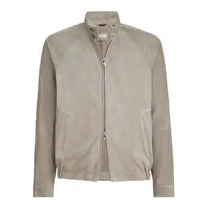 Brunello Cucinelli Neutrals Jackets Leather Jackets