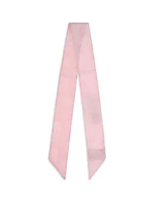 Alexander McQueen Skull Ribbon Scarf