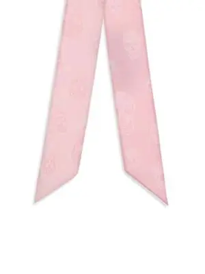 Alexander McQueen Skull Ribbon Scarf