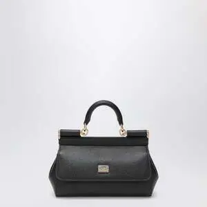 Dolce & Gabbana Small Sicily Handbag - Black