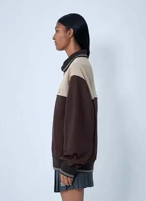 Miu Miu Contrast Panel Jacket