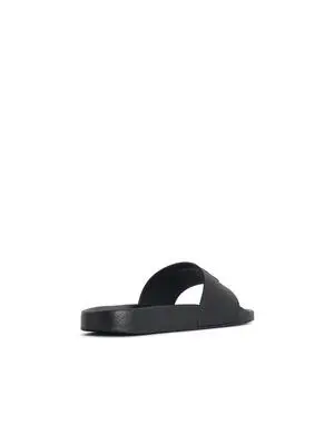 Moncler Basile Rubber Slides - Black
