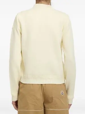 Moncler Wool And Nylon Padded Cardigan