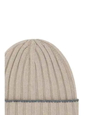 Brunello Cucinelli Beanie Hat - Cream