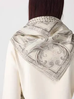 Max Mara Mxacarre Jacquard Silk Scarf