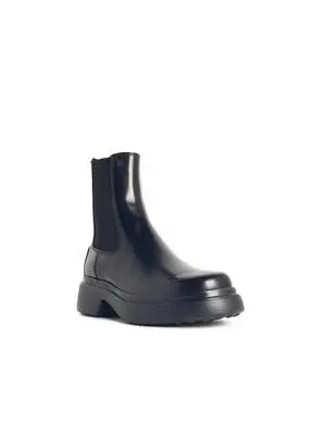 TOD'S Leather Ankle Boots - Black
