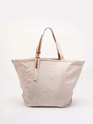 GOLDEN GOOSE 24.7 Ew Canvas Shopping Bag - Multicolor
