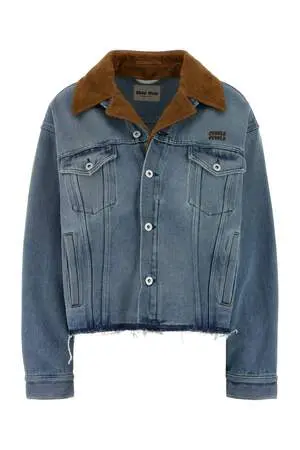 Miu Miu Denim Jacket - Blue
