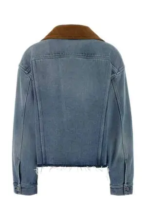 Miu Miu Denim Jacket - Blue