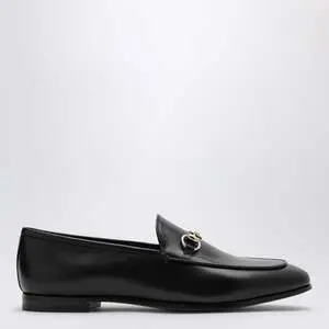 Gucci Leather Jordaan Loafer - Black
