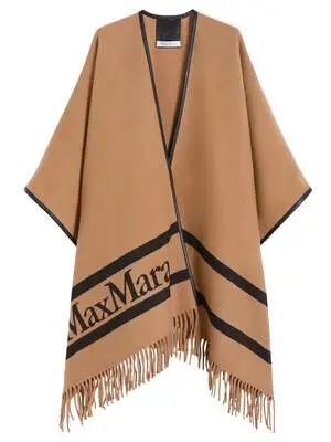 Max Mara MAX MARA Wool Stola Brown