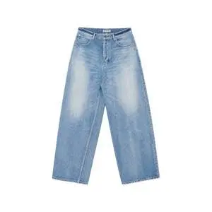 Balenciaga Trousers Wide-leg Trousers - Blue