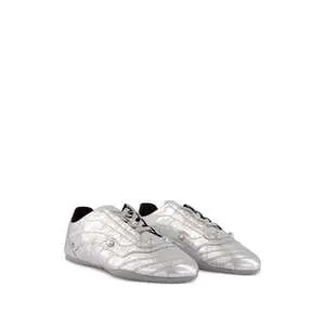 Balenciaga Metallic Effect Studded Trainers