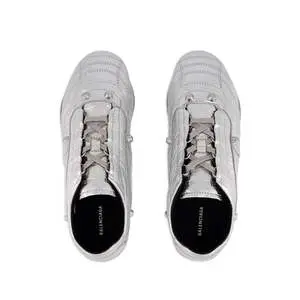 Balenciaga Metallic Effect Studded Trainers
