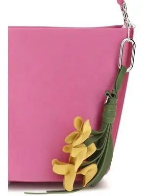 SELF-PORTRAIT Satin Bucket Bag