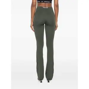 Balenciaga Flared Leggings - Green
