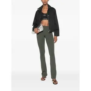 Balenciaga Flared Leggings - Green