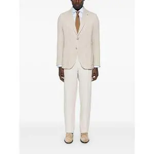 Brunello Cucinelli Neutrals Trousers Tapered Trousers