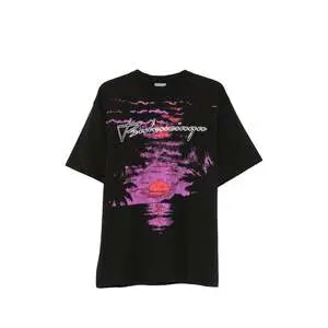 Balenciaga Tops T-shirts & Jerseys - Black