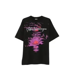 Balenciaga Tops T-shirts & Jerseys - Black
