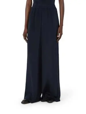 Max Mara Soft Trousers In Heavy Silk