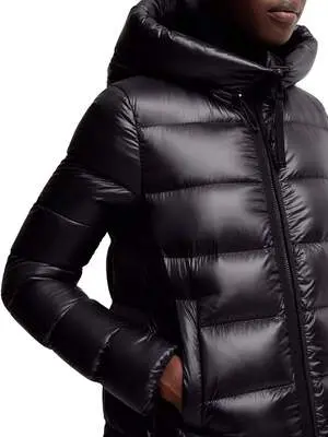 Moncler Suyenne Midi Hooded Down Coat