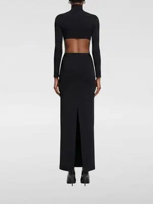 Solace London Cut Out Dress - Black