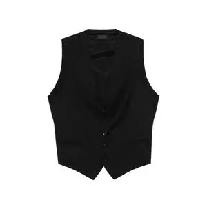 Tagliatore Jackets Waistcoats & Gilets - Black