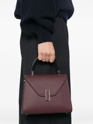VALEXTRA Iside Mini Leather Handbag