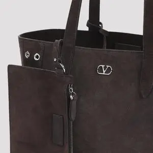 Valentino Garavani Nellcote Shoulder Bag - Brown