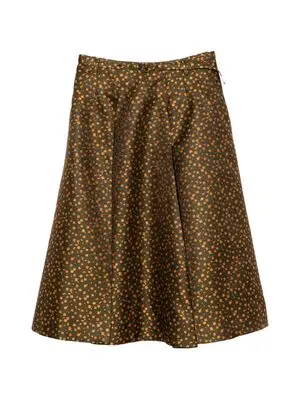 Prada Duchesse Midi Skirt - Multicolor