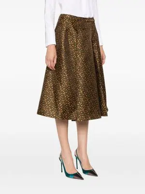 Prada Duchesse Midi Skirt
