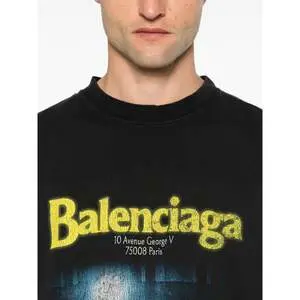 Balenciaga Grey T-shirts & Vests T-shirts