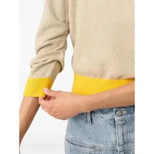 Axel Arigato Neutrals Knitwear Jumpers - Cream