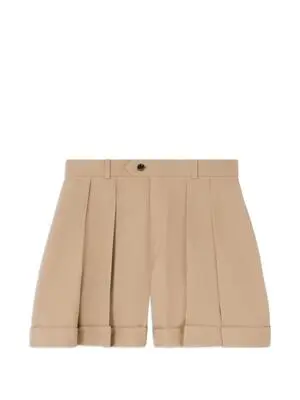 Celine Wool Shorts - Multicolor