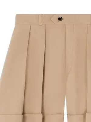 Celine Wool Shorts - Multicolor