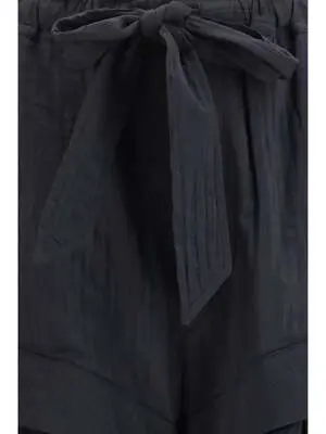 Isabel Marant Étoile Marant Viscose And Cotton Shorts - Black
