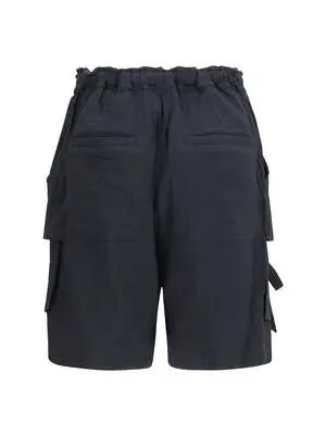 Isabel Marant Étoile Viscose And Cotton Shorts - Black