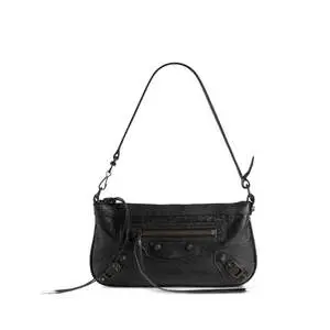 Balenciaga Lambskin Tote - Black