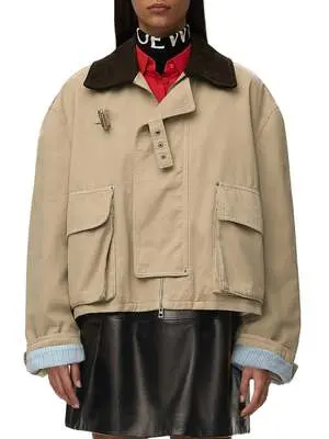 Loewe Cotton Parka - Cream