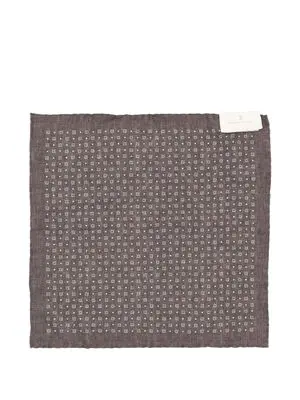 Brunello Cucinelli Printed Silk Pochette