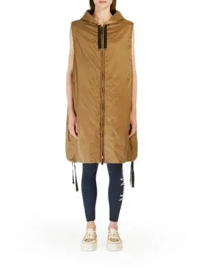 Max Mara Drop-proof Canvas Vest - Multicolor