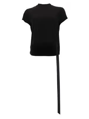 Rick Owens Cropped Small Level T T-shirt - Black