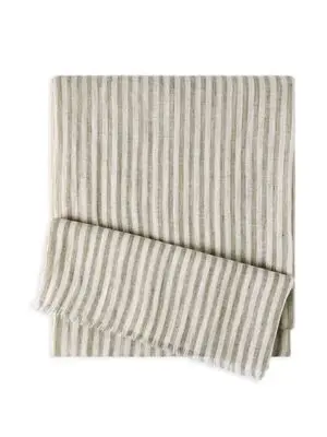 Brunello Cucinelli Striped Linen Scarf - Multicolor
