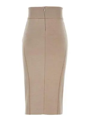 Jacquemus Wool Pencil Skirt - Multicolor